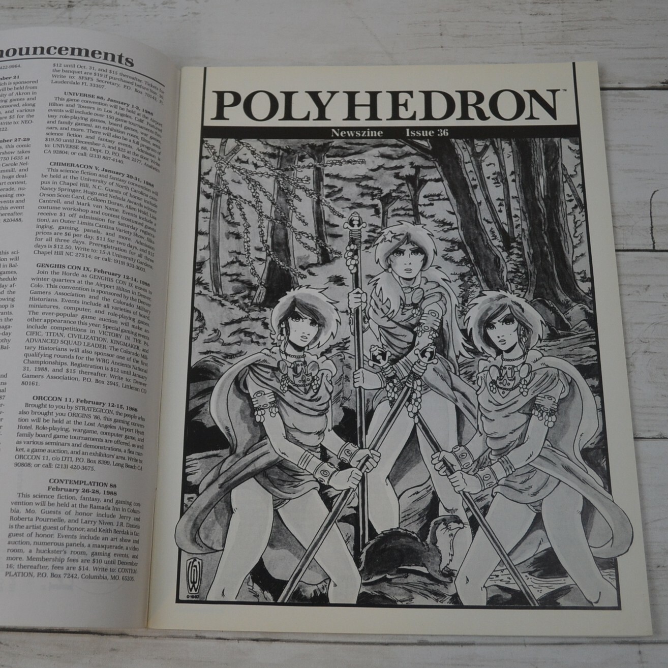 TSR 1985 - RPGA Network : Polyhedron - Newszine Issue 36 - Volume 7 ...