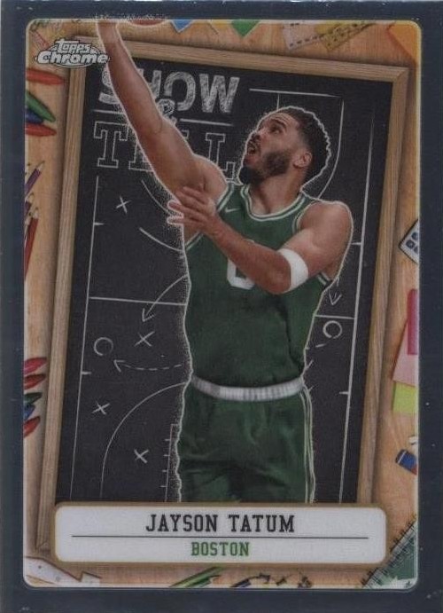 2024-25 Topps Chrome - Jayson Tatum #ST-10 for sale | eBay
