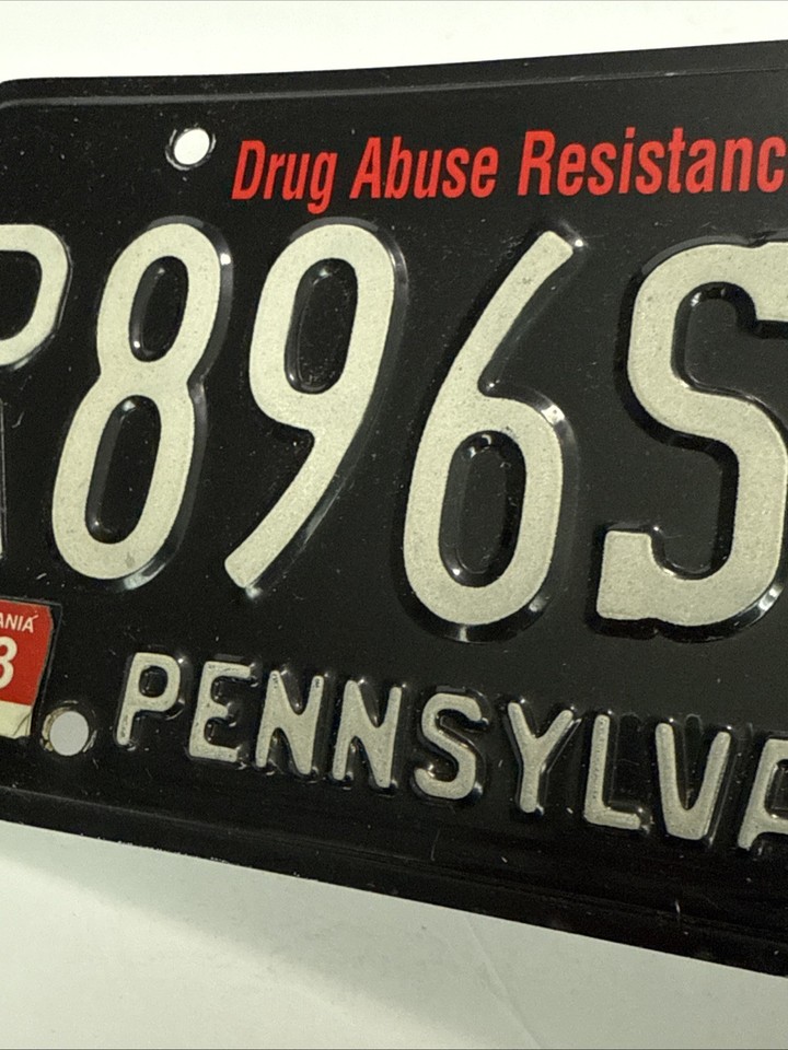 Pennsylvania DARE License Plate PA Penna Drug Abuse Resistance ...