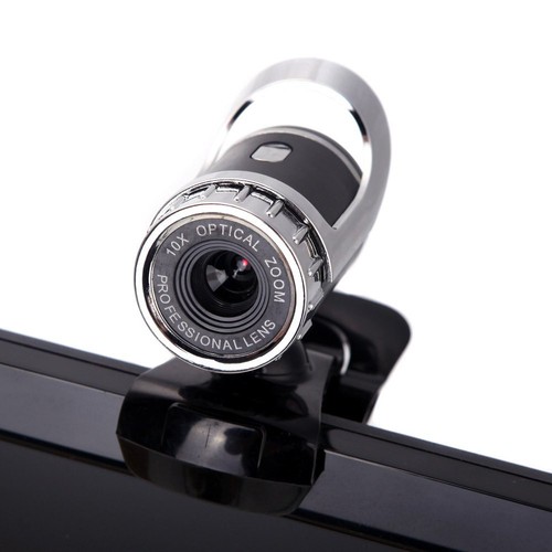 USB 2.0 12-Megapixel Camera Web Cam 360 Degree With Mic Clip-On For ...