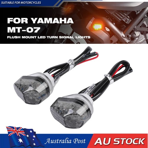 For YAMAHA MT-07 2021-2025 MT07 Flush Mount LED Turn Signal Lights MT07 ...