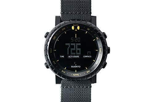 SUUNTO Core SS050276000 Black yellow 3ATM azimuth Altitude Atmosphere ...