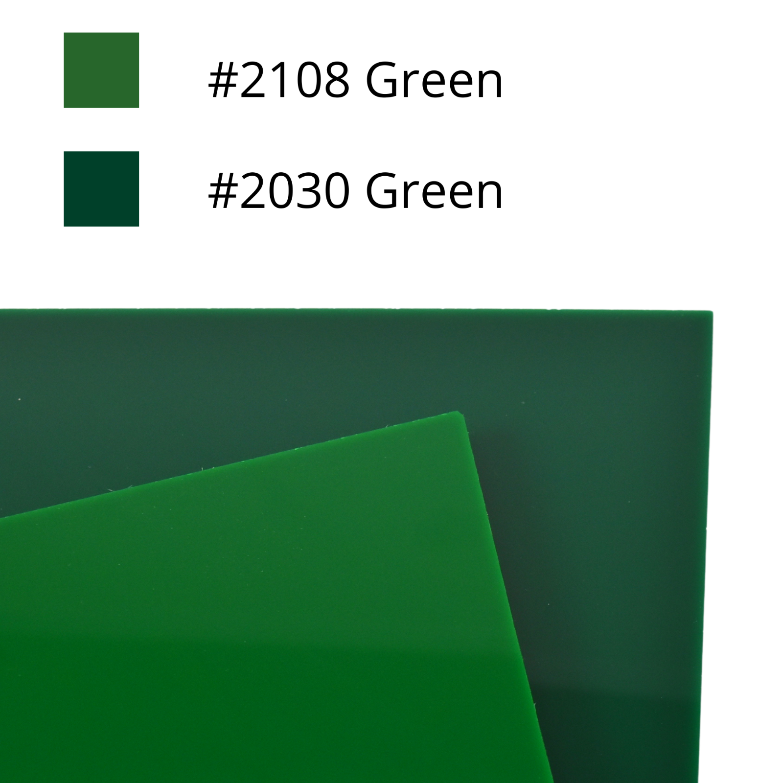 BuyPlastic 2108 Green Colored Acrylic Plexiglass Sheet 1/8" x 18" x 24 ...