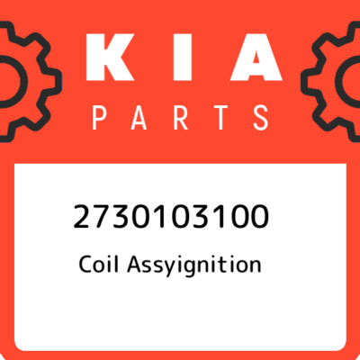 2730103100 Kia Coil assyignition 2730103100, New Genuine OEM Part | eBay
