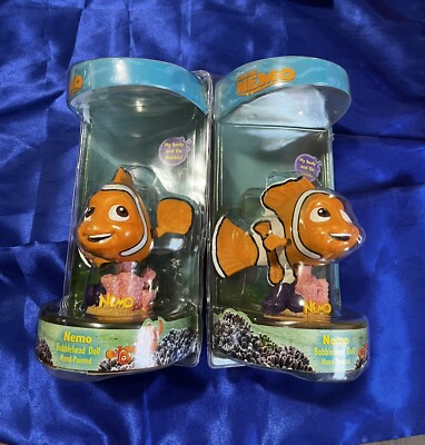2-Disney Pixar Finding Nemo, Nemo Bubblehead's Bobble Dobbles, New | eBay