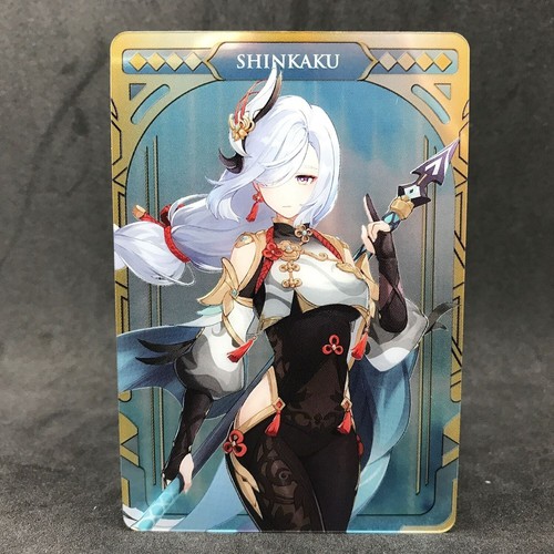 Genshin Impact SHINKAKU 2-05 Japanese Collectable Metal Card Collection ...
