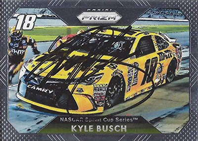 AUTOGRAPHED Kyle Busch 2016 Press Pass Prizm Racing PIT CREW PIT STOP ...