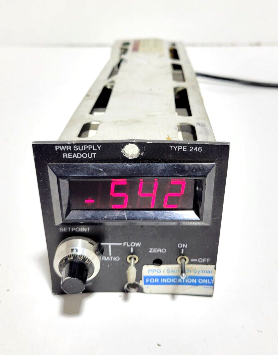 MKS Instruments, Inc. Type 246 / 246B Power Supply Readout - AS IS - | eBay