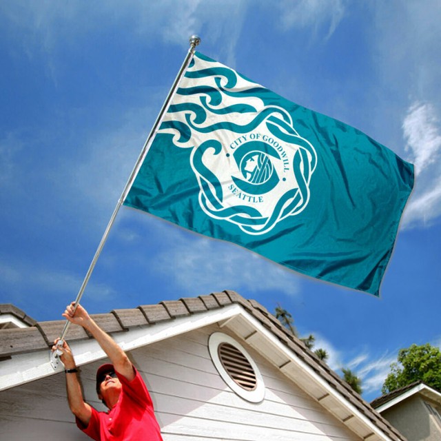 City of Seattle Flag for Flagpole | eBay