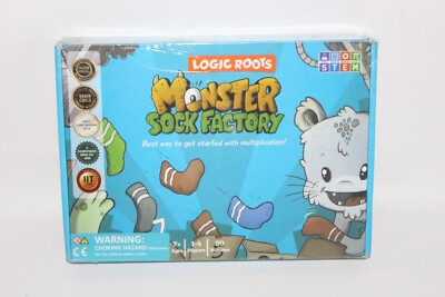 Logic Roots Monster Sock Factory Mathematical Educational Learning Game ...