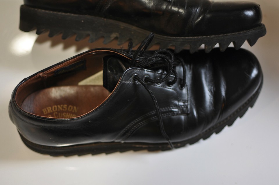 Vtg Bronson Air Cushion Mens Nathan Hack Ripple Sole MPLS MINN USA ...