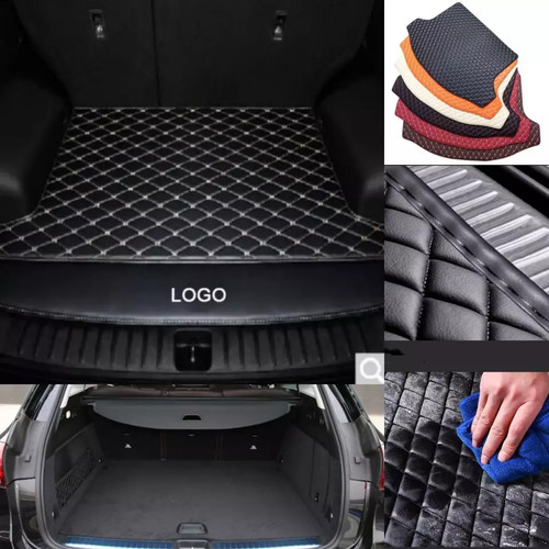 For Chevrolet Car Trunk Mat Leather Easy Installation Waterproof Custom ...