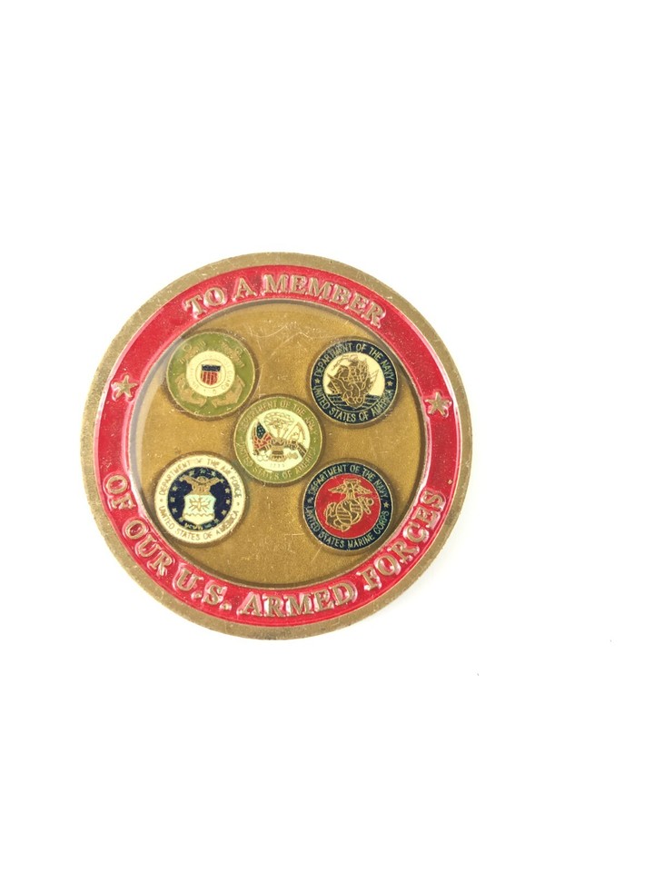Challenge Coin ARMED FORCES THANK YOU FROM CITIZEN | eBay