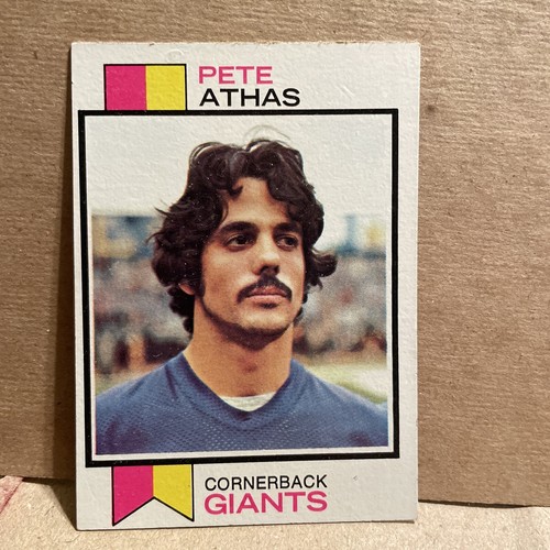 1973 Topps New York Giants #286 Pete Athas | eBay