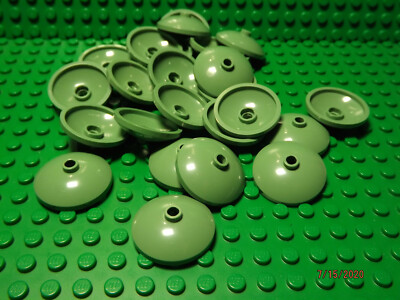 ** 25 CT LOT ** Lego NEW sand green 3 x 3 "radar" pieces Lot of 25 | eBay