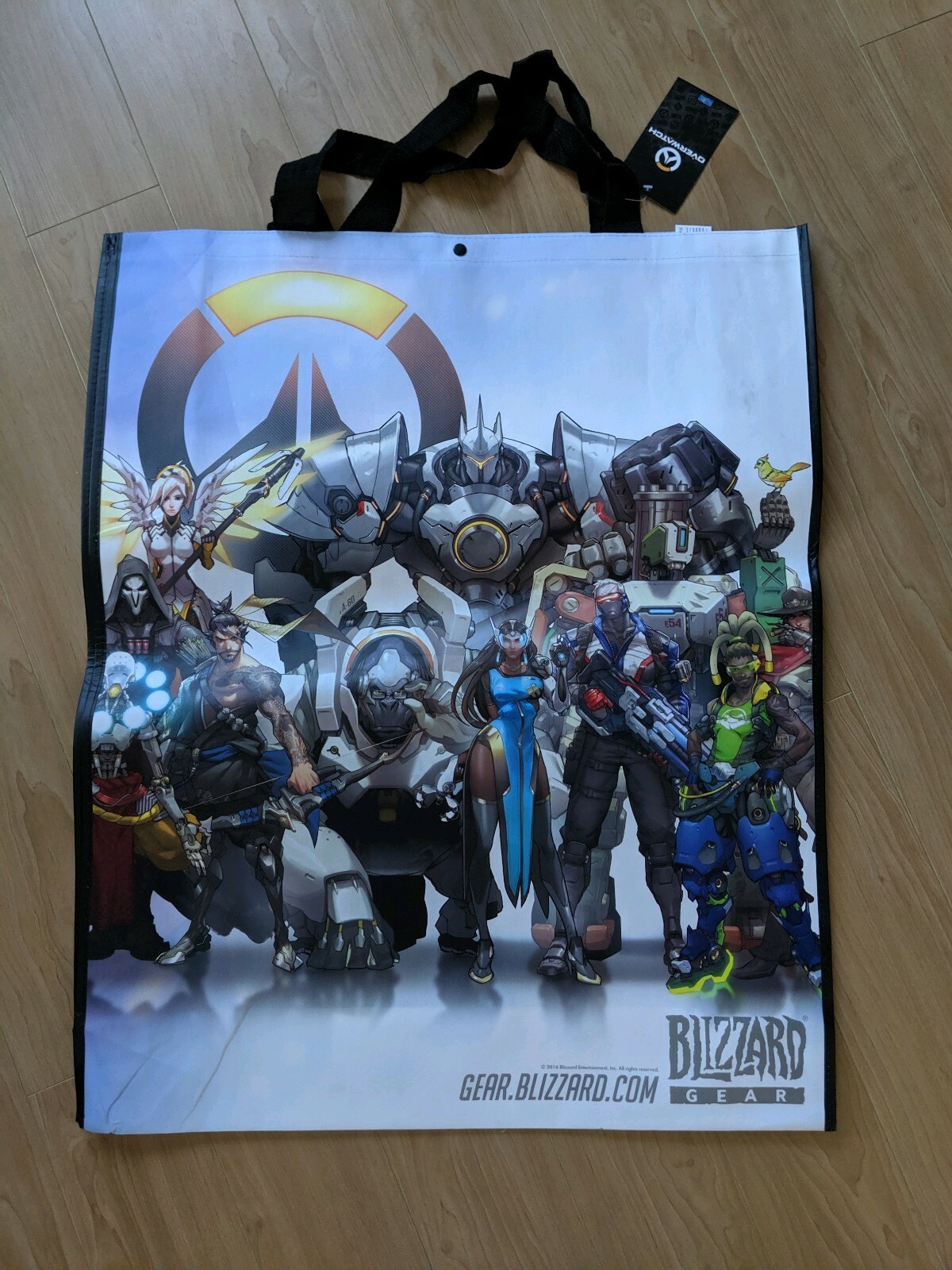 Blizzard Overwatch Oversized Large Tote Bag Authentic Gear Blizzcon ...