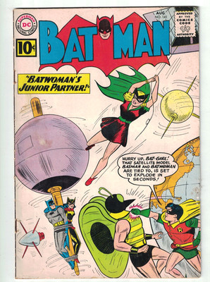 BATMAN #141 1961 DC Comic 1st Appearance Clockmaster, 2nd Bat-Girl | eBay