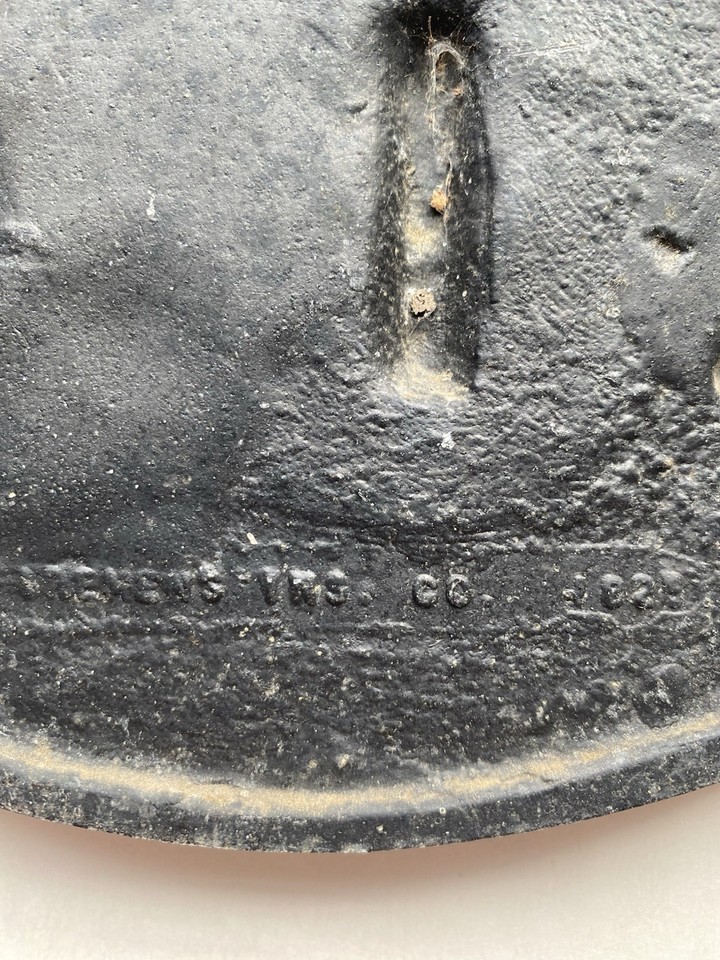 Antique Firemen’s Insurance Co. 1825 Cast Metal Fire Mark Plaque F.I.Co ...