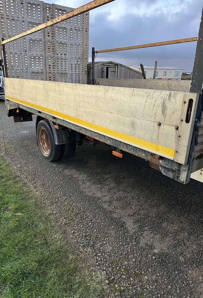 2016 Ford Transit 350 Flatbed Drop side With Hydrologic Tail Ramp Van ...