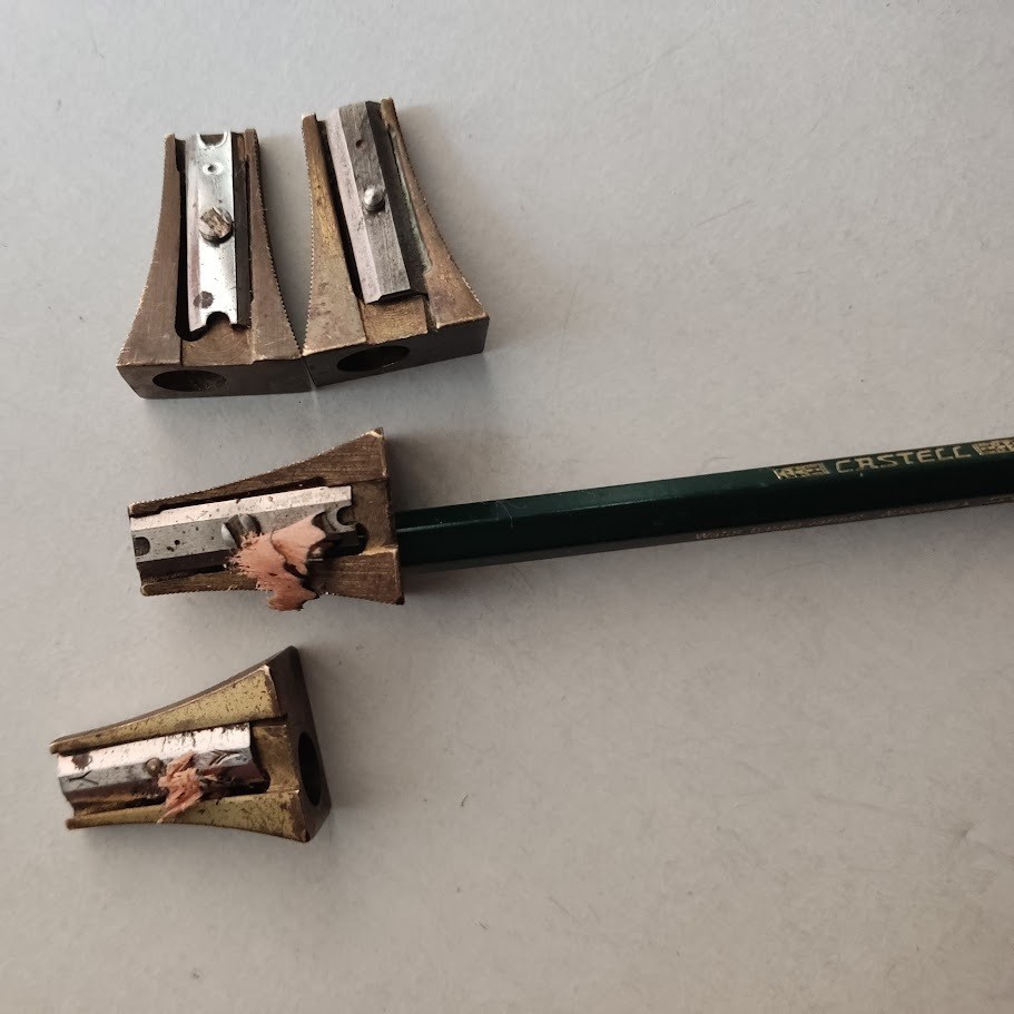 Lot of 4 Vintage German Pencil Sharpener A. W. Faber-Castell Janus ...