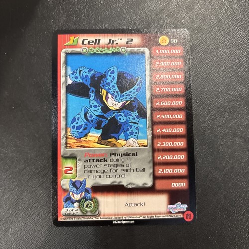 DBZ Dragon Ball Z Cell Jr. 2 98 CCG Limited Cell Games Saga NM-MINT ...