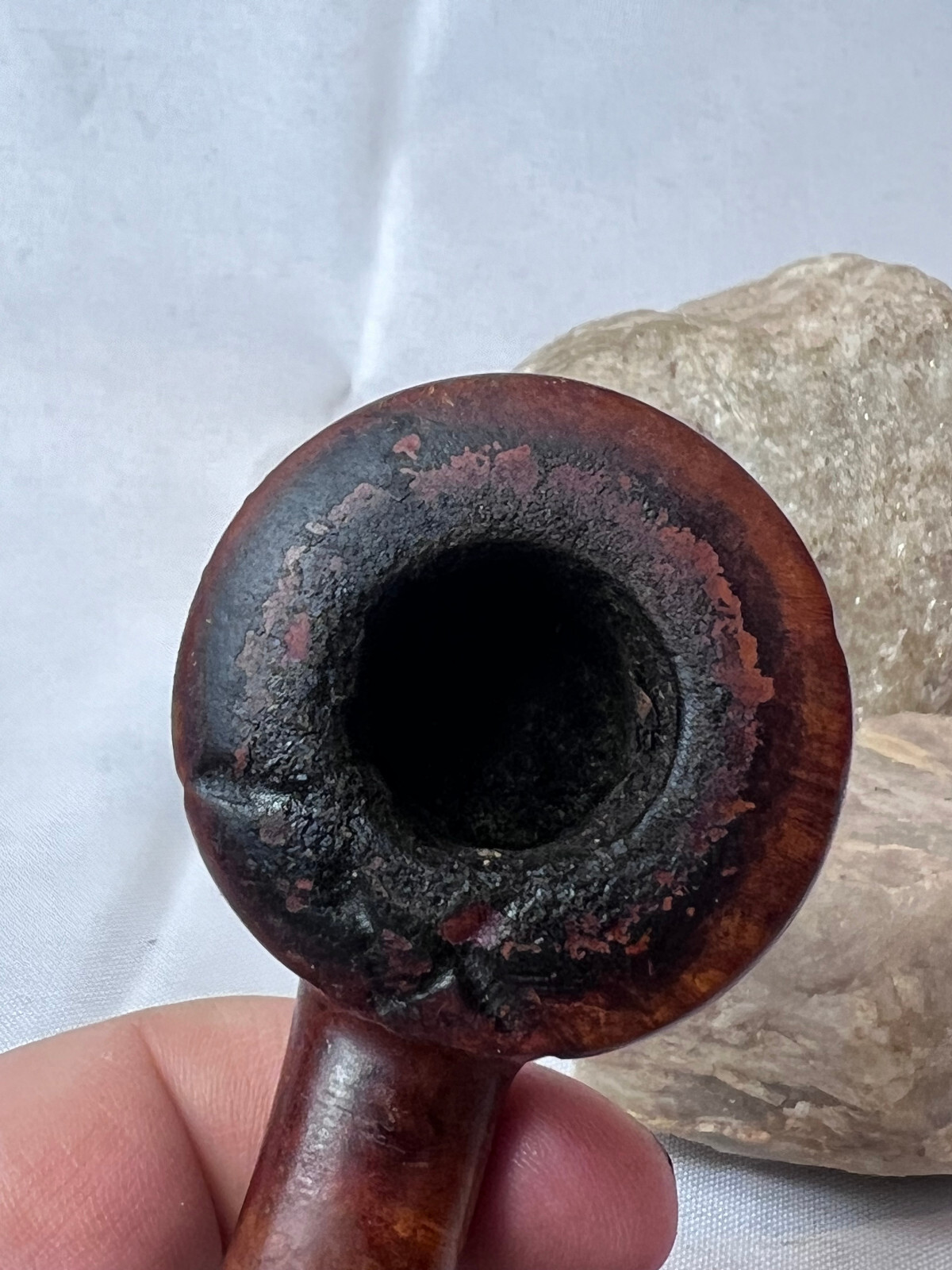 BR Israel Pipe Seasoned Bent Pot Estate Tobacco Smoking Implement | eBay