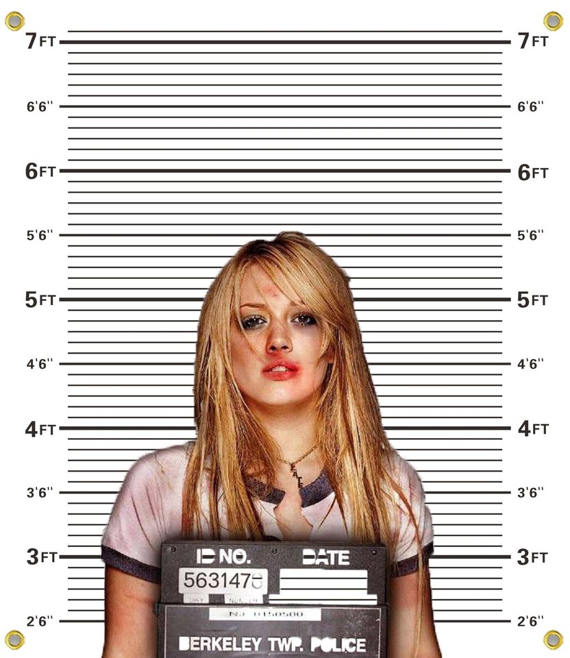 Mugshot Photo Backdrop Police Lineup Height Charts Background for ...