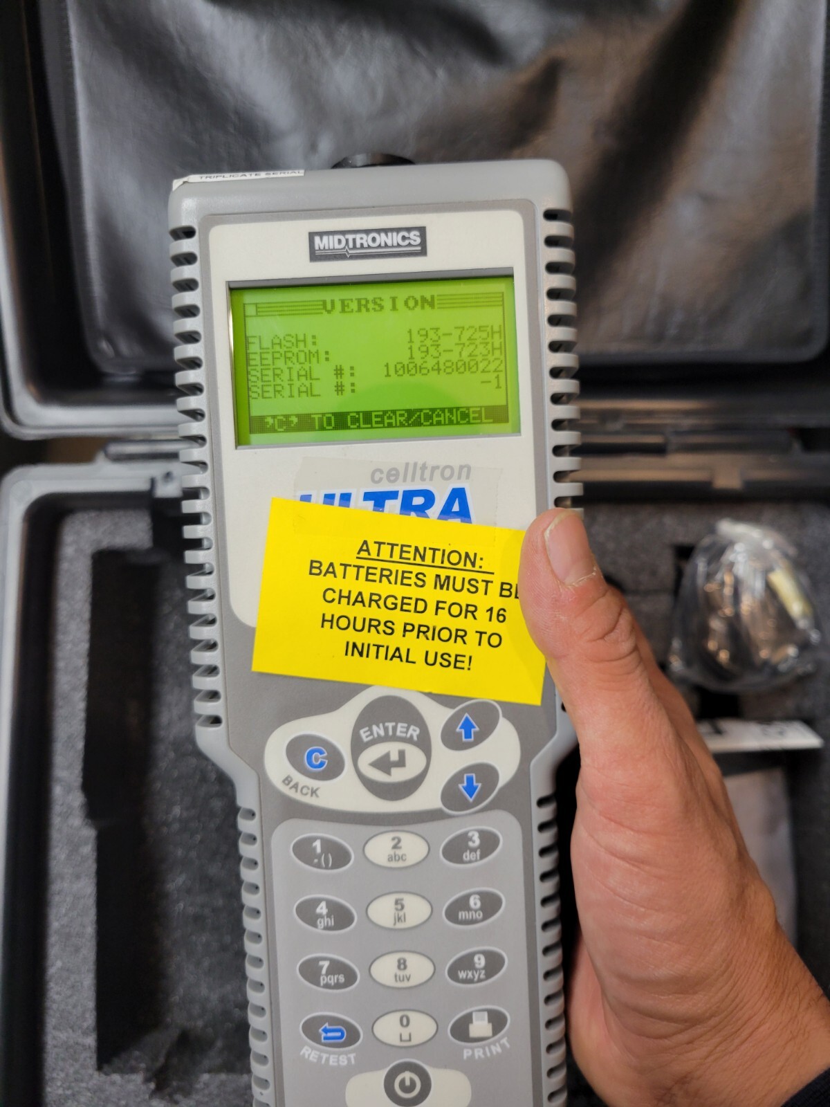 Midtronics CTU6000 Micro CellTron Ultra Battery Analyzer for sale ...