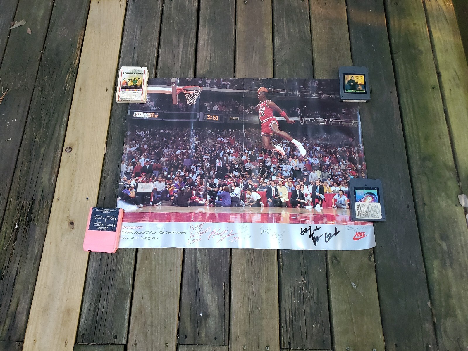 Vintage MJ Michael Jordan Signed Poster Nike Poster | eBay