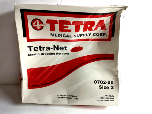 Tetra-Net Elastic Dressing Retainer Size 2, 25yards | eBay