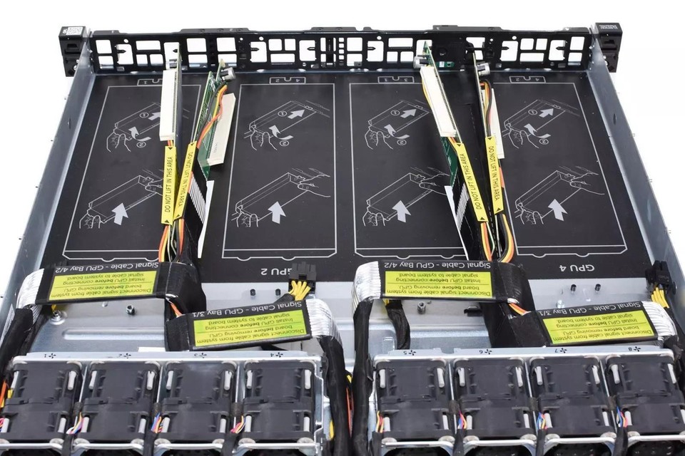 Dell Poweredge C4130 2x LGA2011-3 1U 4x GPU Rackmount Server CTO (NO ...