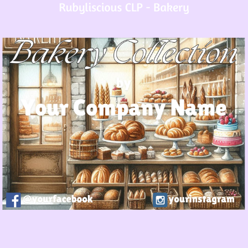 Personalised HB Bargain Box Stickers - Bakery Collection - FREE POST | eBay