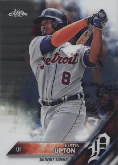 2016 Topps Chrome - Justin Upton #140 for sale online | eBay