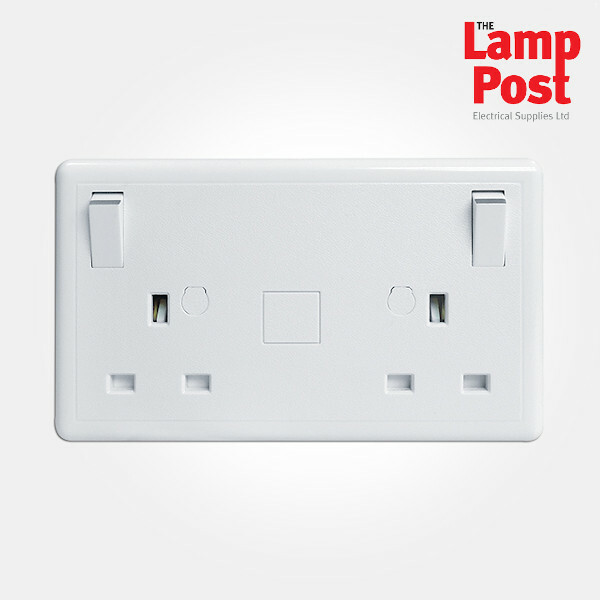 SINGLE TO DOUBLE SOCKET CONVERTER - Turn 1 Gang 13 Amp Plug Sockets ...