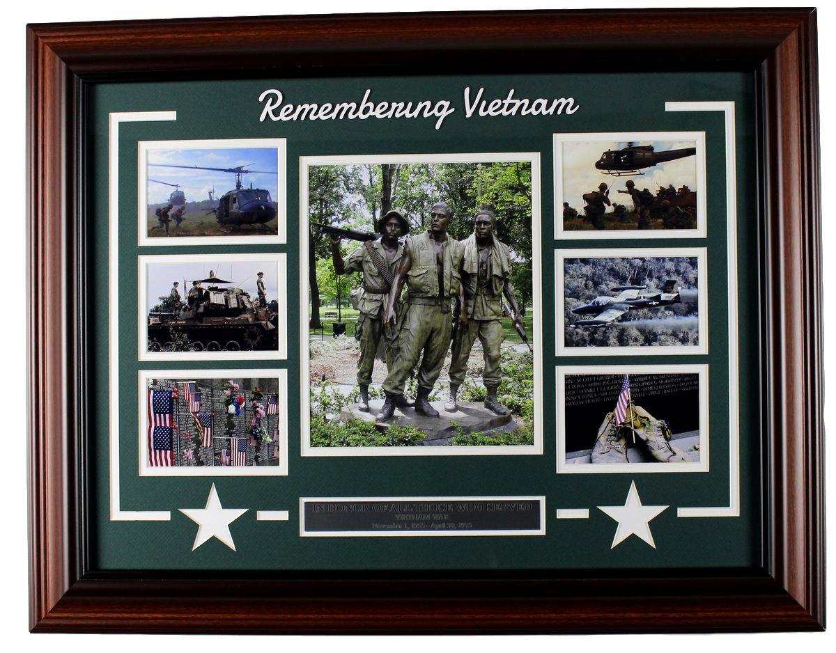 Vietnam War Commemorative Framed Collage | eBay