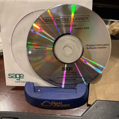 BRAND NEW UNUSED SAGE Active Planner For Timberline 2009. Software ...