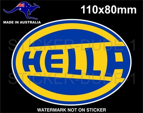 HELLA STICKER DRIVING LIGHTS 4x4 LANDCRUISER FORD RANGER HILUX WARN ...