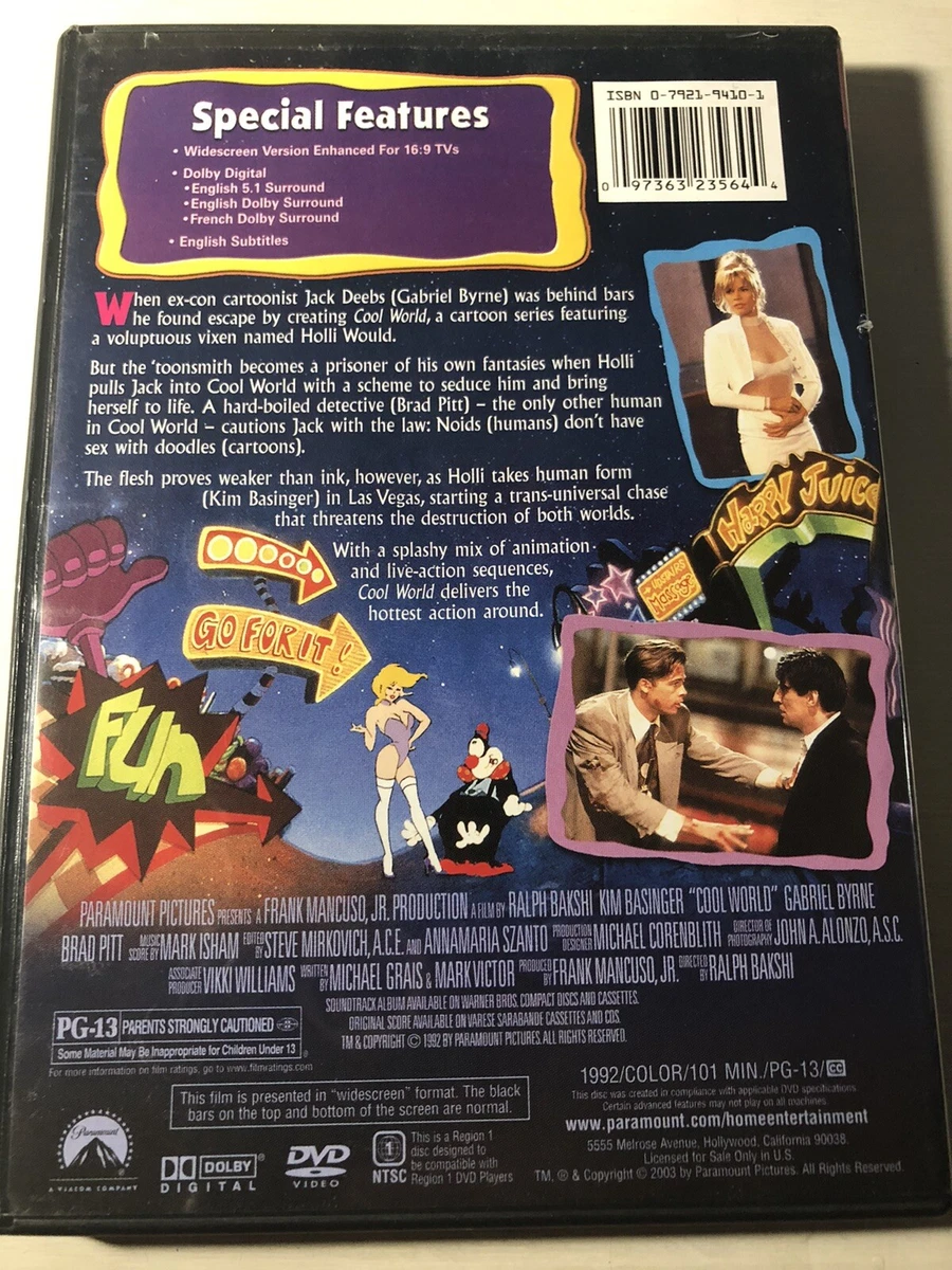 Cool World Movie Dvd Cheap Sale | vivatumusica.com