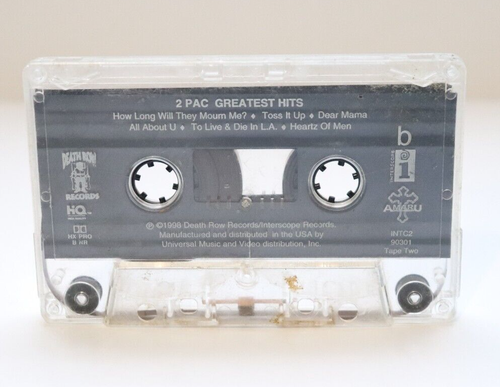 2Pac: Greatest Hits 1998 Cassette Tape Death Row Records 1998 Rare | eBay