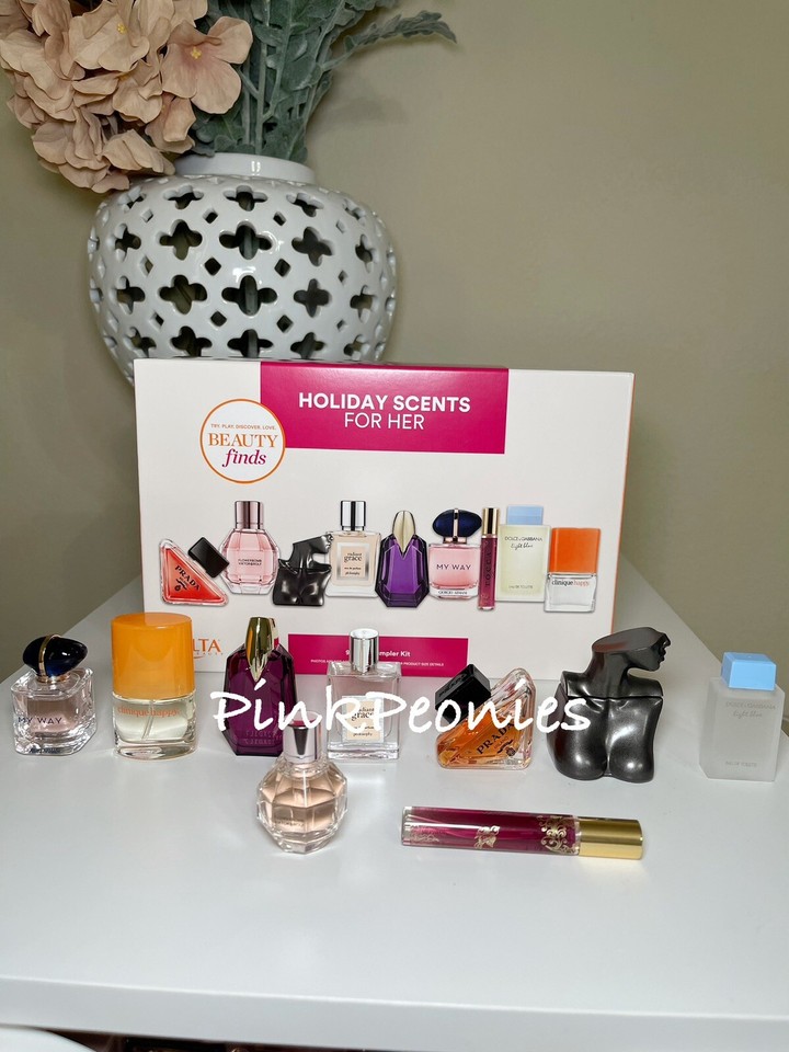 ULTA Beauty 2024 Holiday Scents for Her 9 pcs Mini Perfume for women ...
