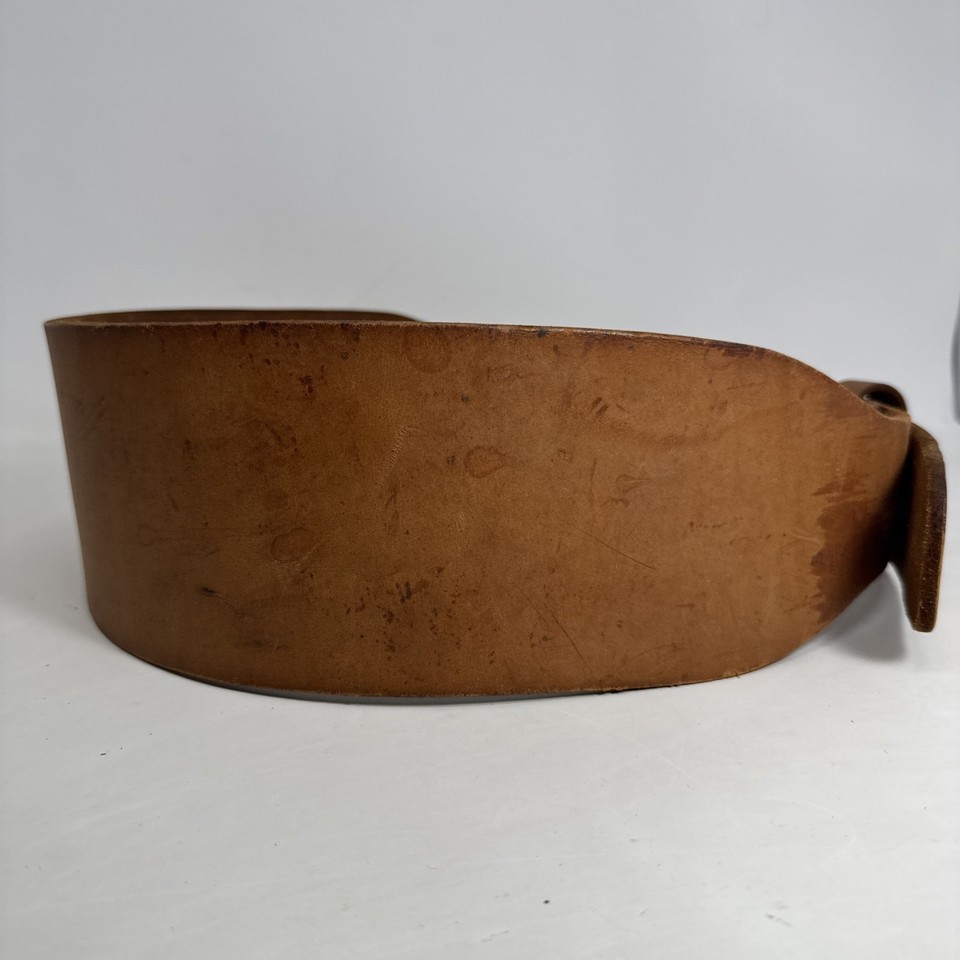 VTG Altus Power Weight Lifting Belt Size Large Thick Leather Single ...