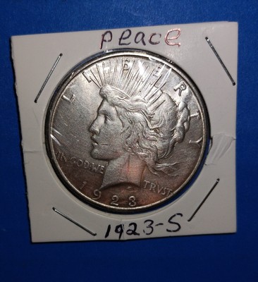 Better - 1923-S Peace Silver Dollar - 90% US Coin *988 | eBay