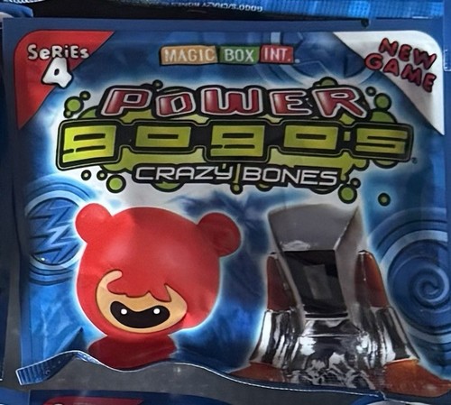 RARE 2009 gogos crazy bones series 4 power gogos sealed ( 1 packet only ...