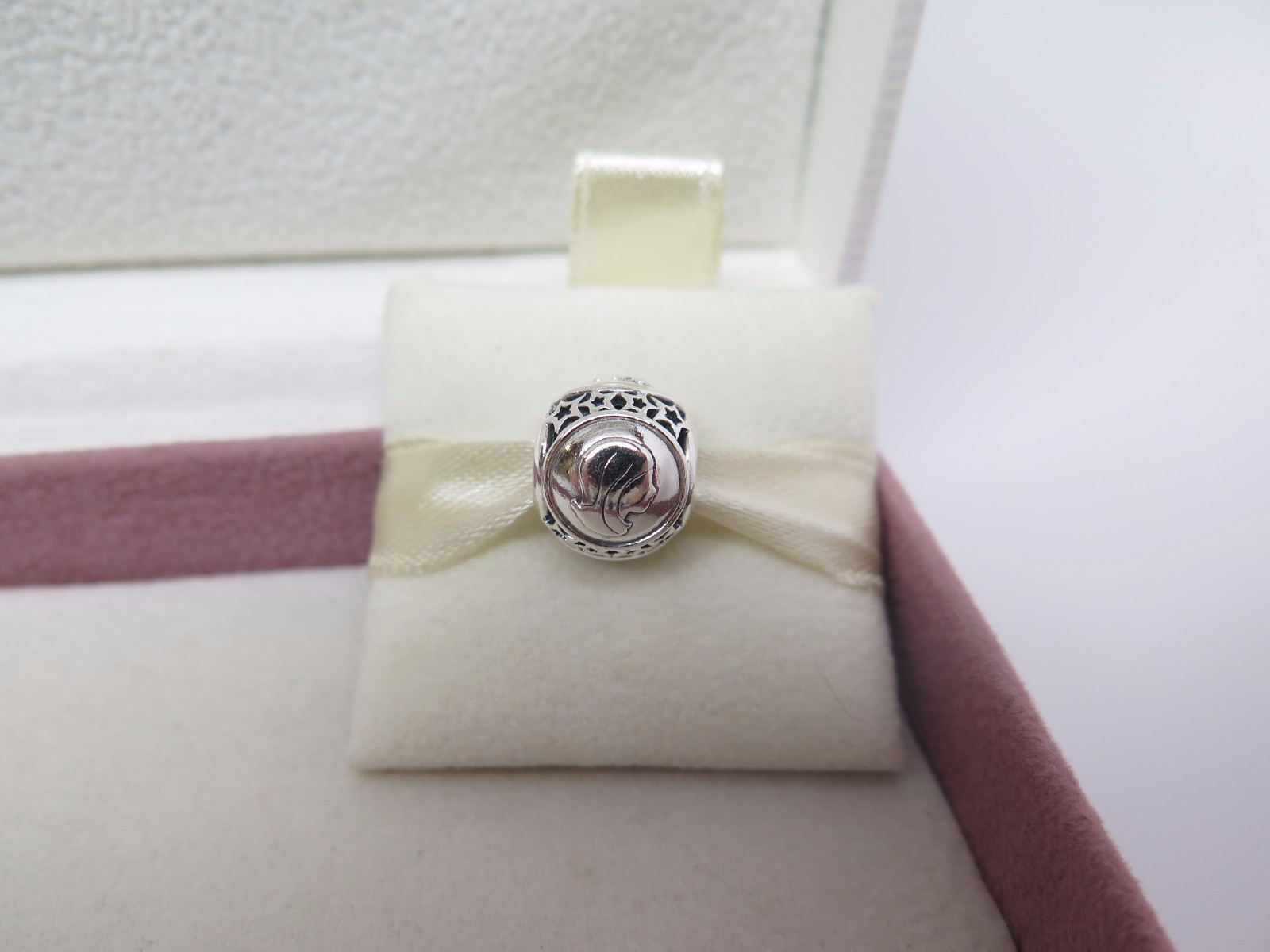 New Pandora NO BOX Sterling Silver Virgo Virgin Zodiac Birthday Charm ...