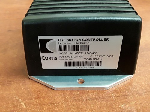 CURTIS 1243-4301, SepEx Traction Controller, 24-36V, 300A | eBay