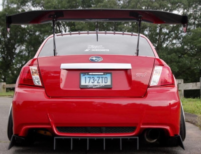 ️‍🔥 NRG 69" CARBON FIBER GT WING SPOILER for 1989-2025 SUBARU IMPREZA ...