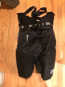 Hockey Pants CCM Supra B-HP210 Black Youth Extra Large With Suspenders ...