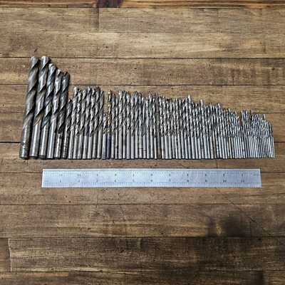 VINTAGE Tools MACHINIST Drill Bits Size LOT Metal Milling Bits ☆USA | eBay