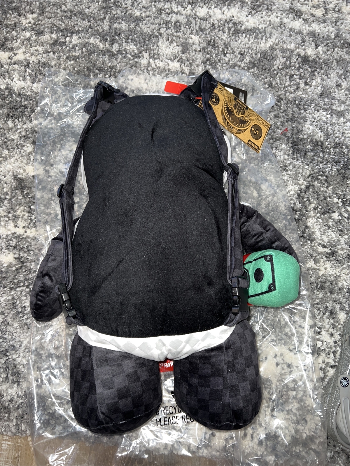 SPRAYGROUND LIMITED EDITION MONEY BEAR TEDDY BEAR PANDA PANDA | eBay