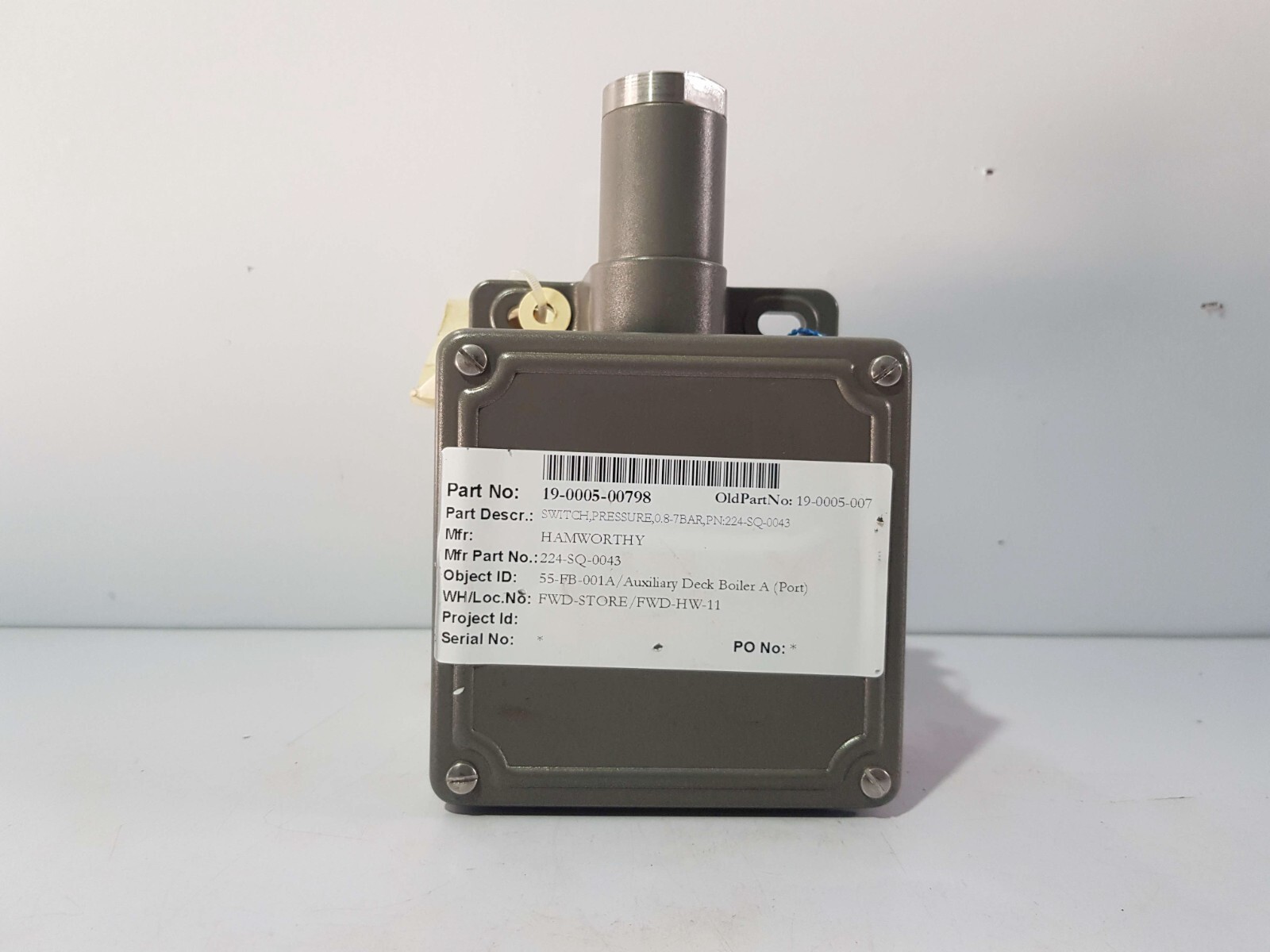 SOR 6RX-KA3-M4-C1A-TTPYA1 PRESSURE SWITCH | eBay